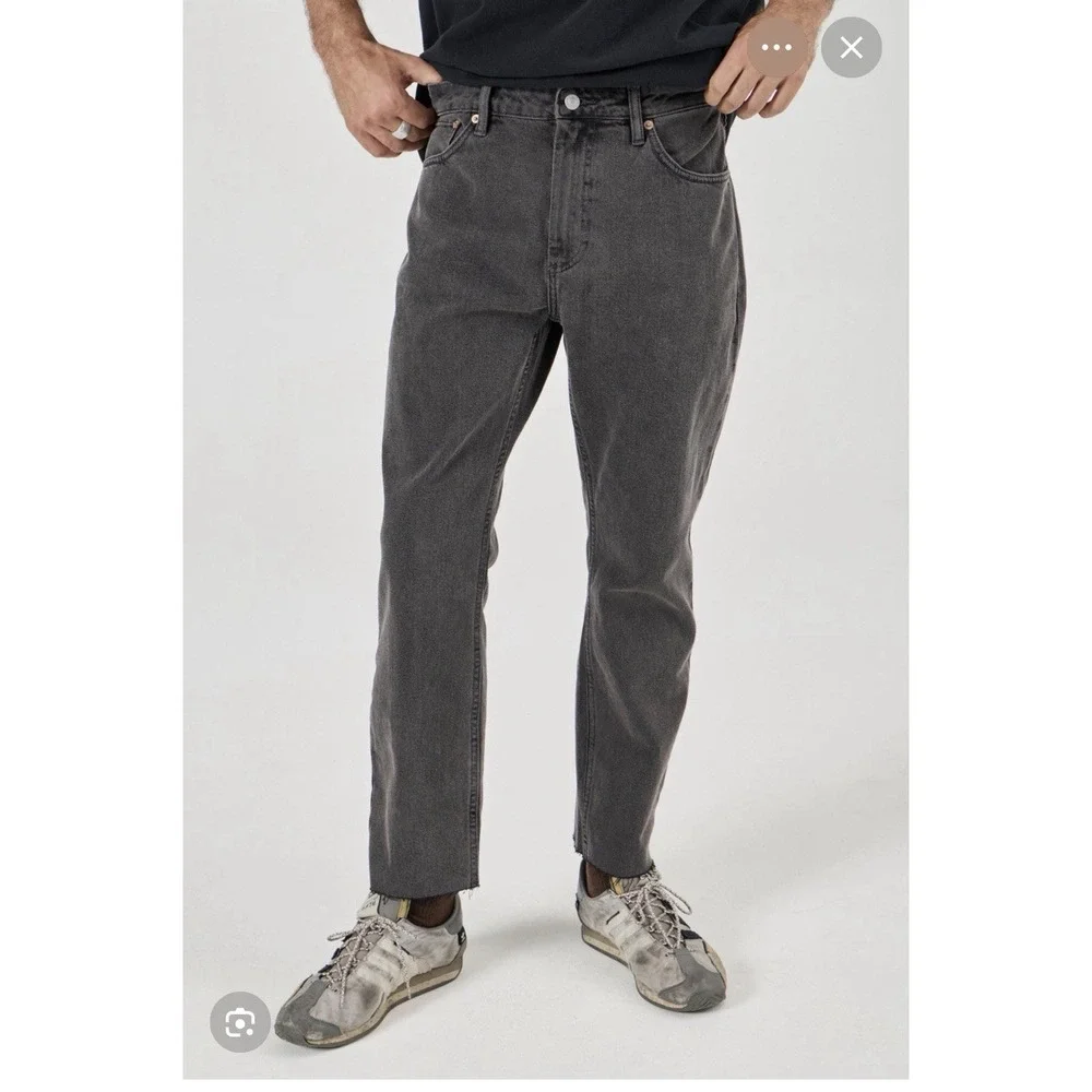 ROLLA'S | Jeans | Rollas Relaxo Chop Straight Leg Raw Hem Jeans In ...